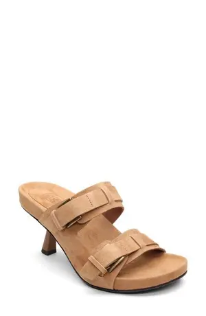 Ash Jakarta Genuine Calf Hair Slide Sandal - Moka Mou