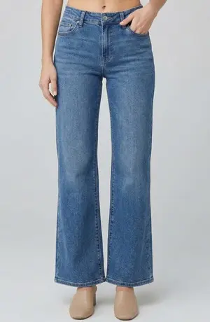 APNY Bootcut Mid-rise Jeans - Medium Indigo