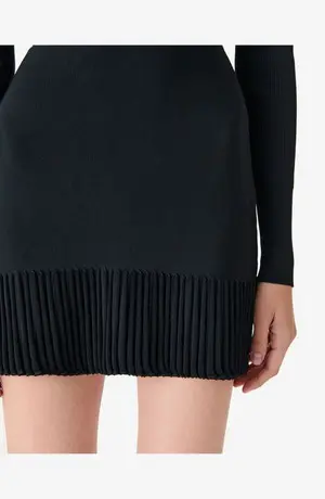 IRO PARIS Fannya Knit Ribbed Mini Skirt
