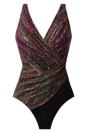 Miraclesuit Oceanus One-piece Swimsuit - Black/multi