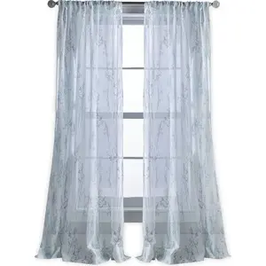 Dkny Whisper Poletop Curtain Panel - Aqua
