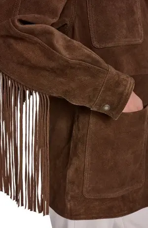 LEVI'S Fringe Suede Jacket