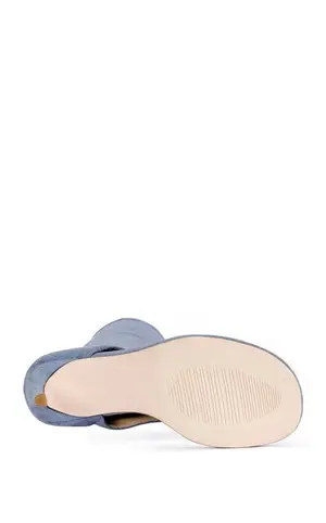 AZALEA WANG Cecile Stiletto Sandal - Light Blue