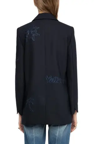Zadig&Voltaire Vival Rhinestone Blazer