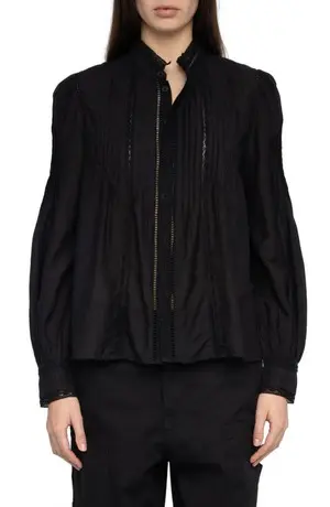 Zadig&voltaire Band Collar Shirts For Women