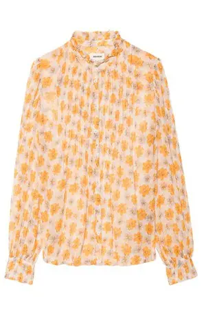 Zadig&Voltaire Timz Mousseline Floral Top