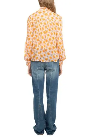 Zadig&Voltaire Timz Mousseline Floral Top