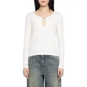 Zadig&voltaire Keyhole T-shirts For Women