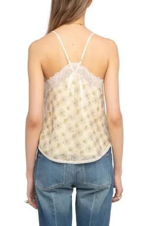 Zadig&Voltaire Christy Sequin Floral Cami
