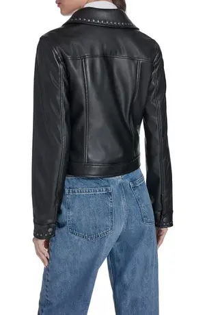 LEVI'S Studded Faux Leather Jacket