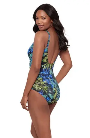 Miraclesuit Gasparilla Oceanus One-piece Swimsuit - Black/multi
