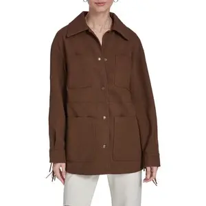 LEVI'S Fringe Faux Suede Chore Jacket - Maple