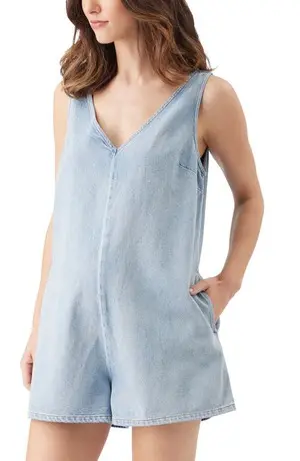 RIPE MATERNITY Fenix Denim Playsuit