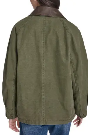 LEVI'S Contrast Collar Field Jacket - Olive