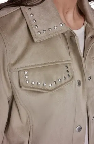 LEVI'S Studded Faux Suede Jacket