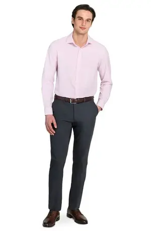 W.R.K Slim Fit Solid Performance Dress Shirt