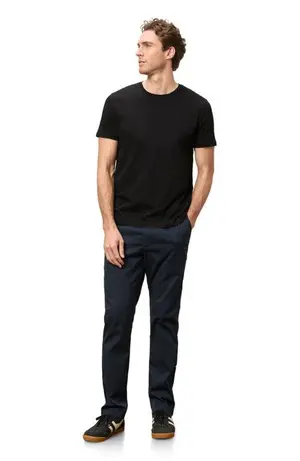 PACT Organic Cotton Softspun Essential Crewneck Tee - Black