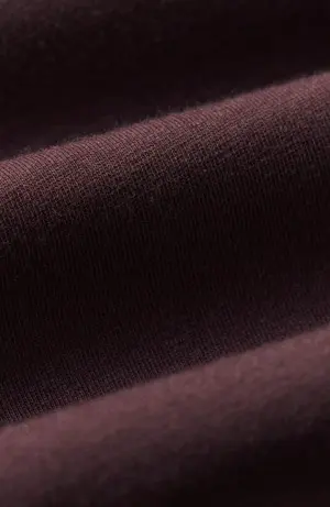 PACT Organic Cotton Softspun Essential Crewneck Tee - Plum