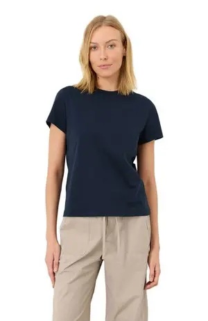 PACT Organic Cotton Softspun Essential Crewneck Tee - Navy