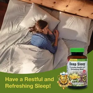 HERBS ETC. Deep Sleep Herbal Sleep Support Softgels