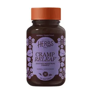 HERBS ETC. Cramp Releaf Menstrual Support Softgels - No Color
