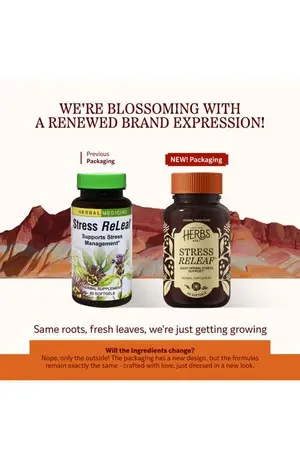 HERBS ETC. Stress Releaf Herbal Relaxation Supplement