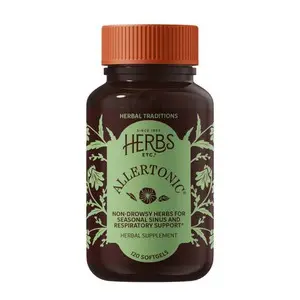 HERBS ETC. Allertonic Herbal Respiratory Support Softgels - No Color