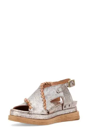A.S.98 Lumi Platform Sandal - Platinum