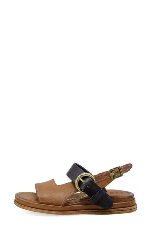 A.S.98 Seger Quarter Strap Sandal - Cumin