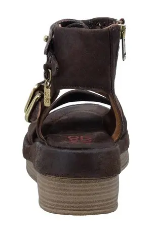A.S.98 Spaulding Ankle Strap Sandal - Brown