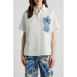 Kobi Halperin Bonnie Short Sleeve Button-up Shirt