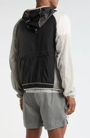 RC OUTDOOR SUPPLY Griffith Colorblock Running Jacket - Fog Gradient