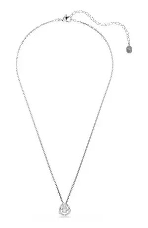 SWAROVSKI Constella Crystal Pendant Necklace - Silver/white