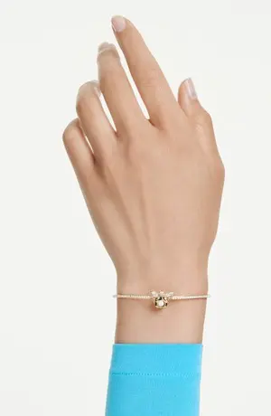 SWAROVSKI Idyllia Bee Charm Bangle Bracelet