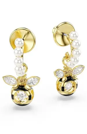 SWAROVSKI Idyllia Bee Drop Earrings