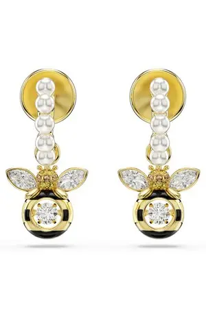 SWAROVSKI Idyllia Bee Drop Earrings