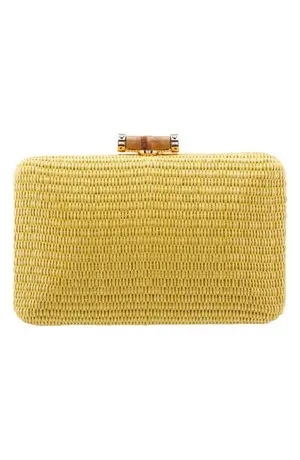 Nina Malia Frame Clutch - Maize
