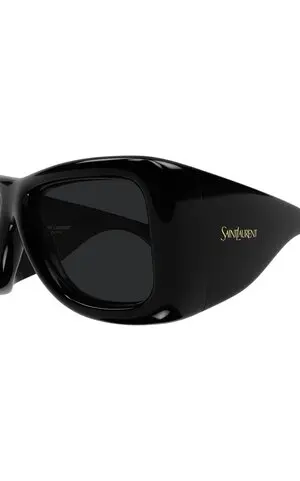 Saint Laurent Howl Mask-frame Sunglasses - Black