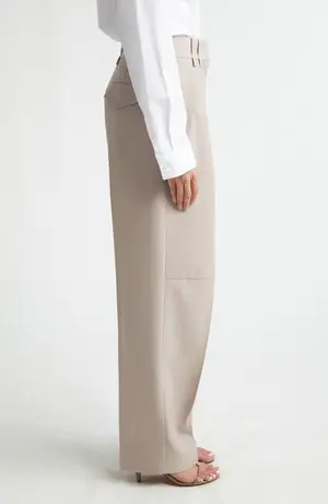 JIL SANDER Relaxed Pleated Utility Pants