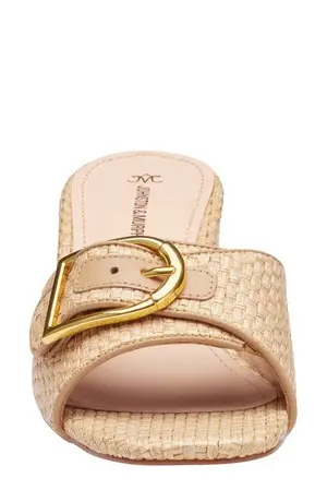 Johnston & Murphy Edith Buckle Slide Sandal