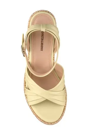 Johnston & Murphy Marcia Platform Wedge Sandal
