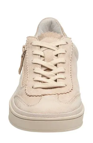 Johnston & Murphy Suede Sneakers With Zipper