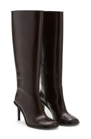 Mango Knee-high Leather Boots