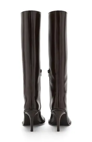 Mango Knee-high Leather Boots