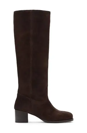 Mango Suede Tall Boot