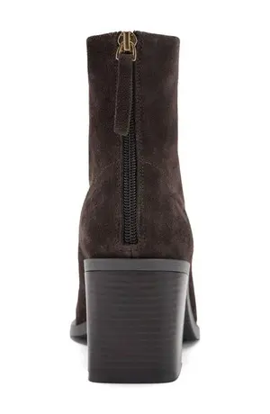 Mango Round Toe Bootie