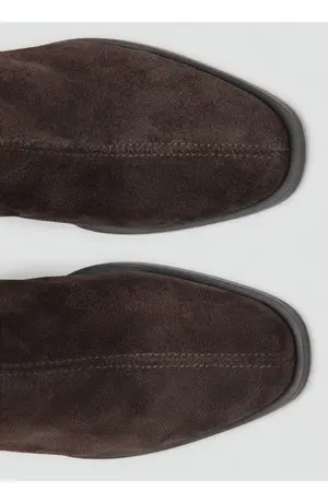 Mango Round Toe Booties