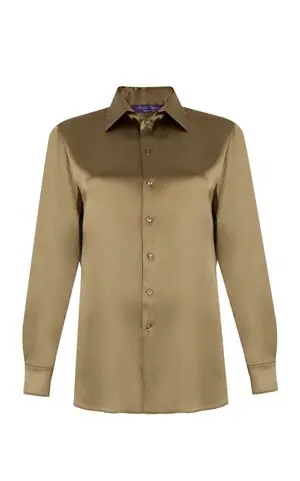 Ralph Lauren Adrien Satin Shirt