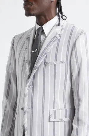 Thom Browne Cotton Madras Sport Coat