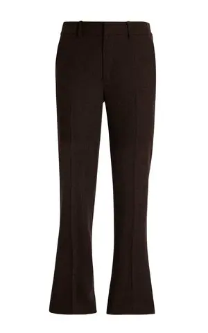 Ralph Lauren Andrey Striped Herringbone Pants - Brown